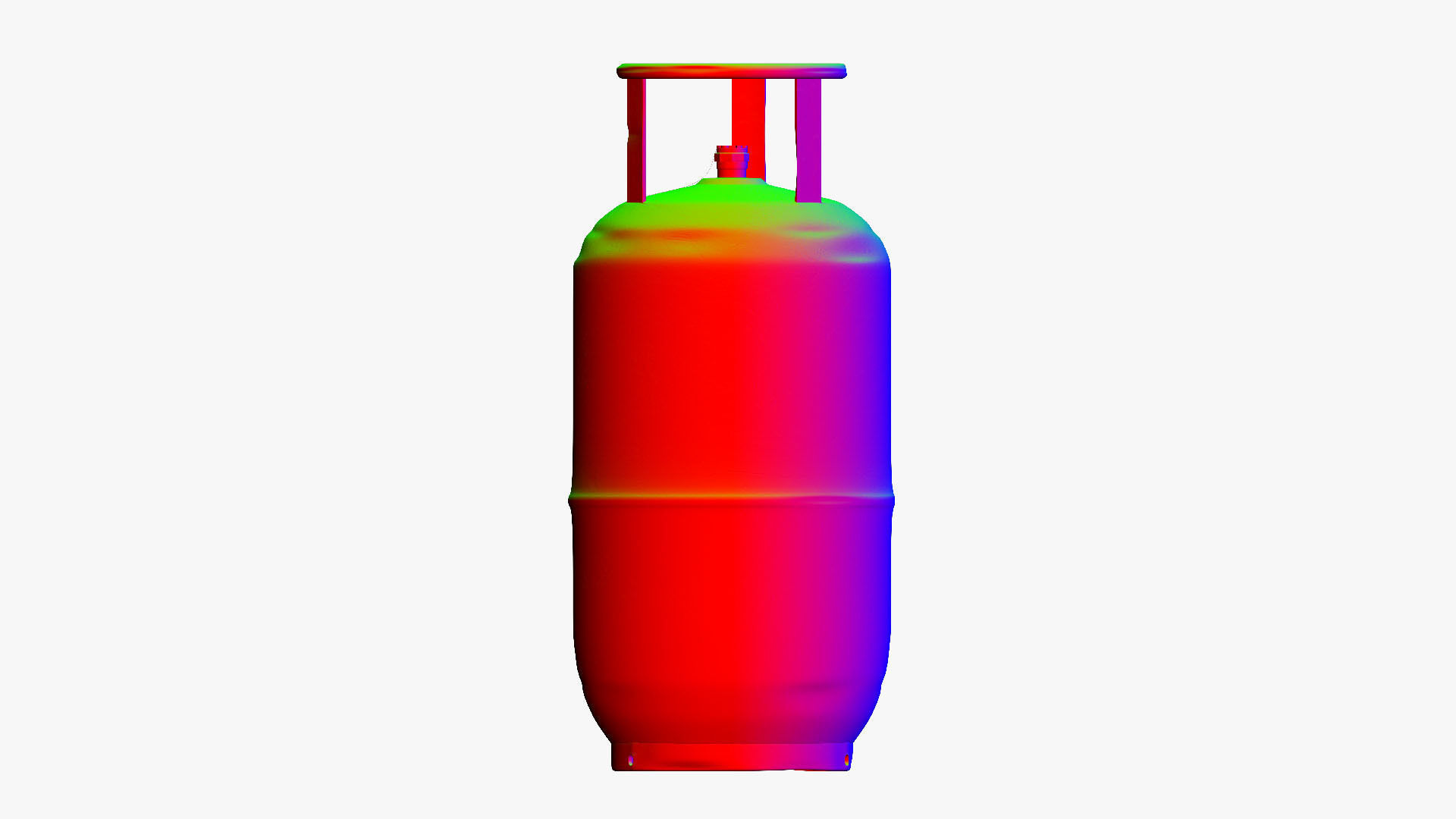 3D model gas cylinder VR / AR / low-poly | CGTrader