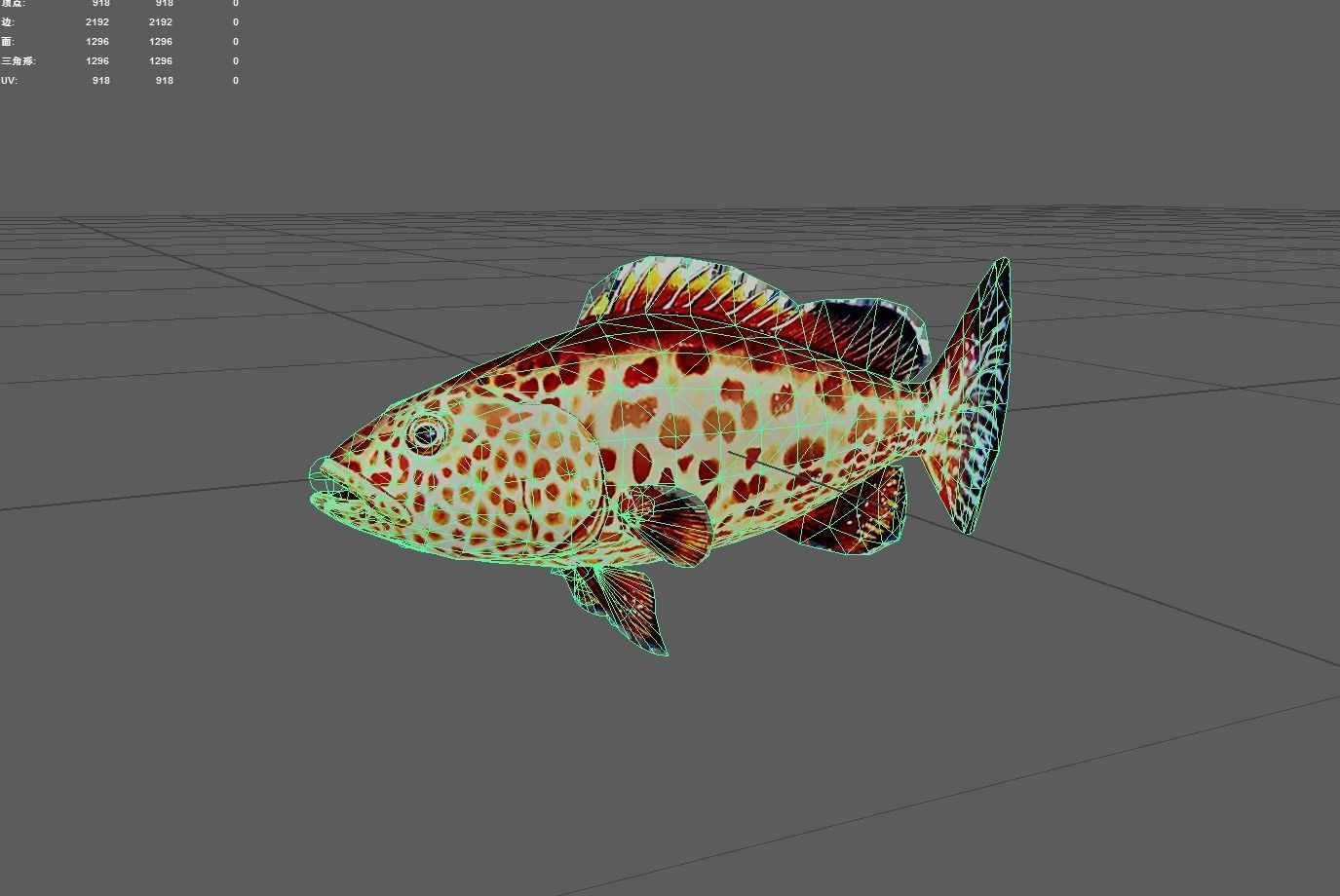 Grouper 3D model rigged | CGTrader