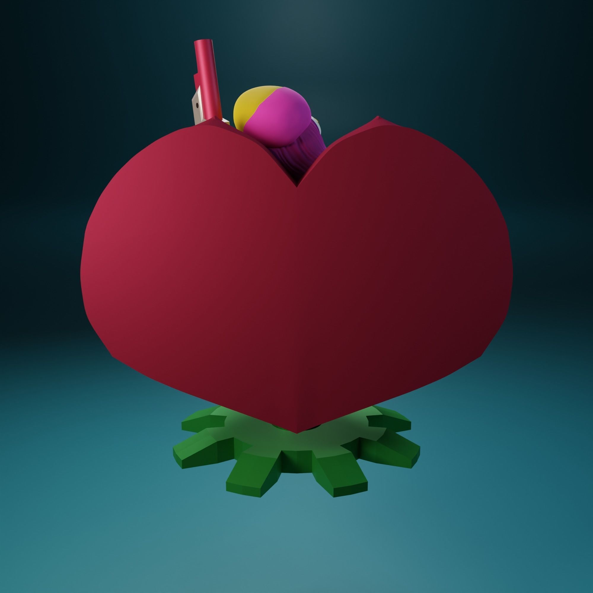 NSFW Arcade Miss Fortune 3D model 3D printable | CGTrader