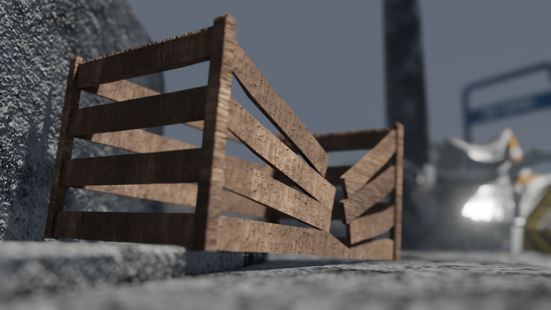 3D model Street Assets 62 Pieces Pack VR / AR / low-poly | CGTrader