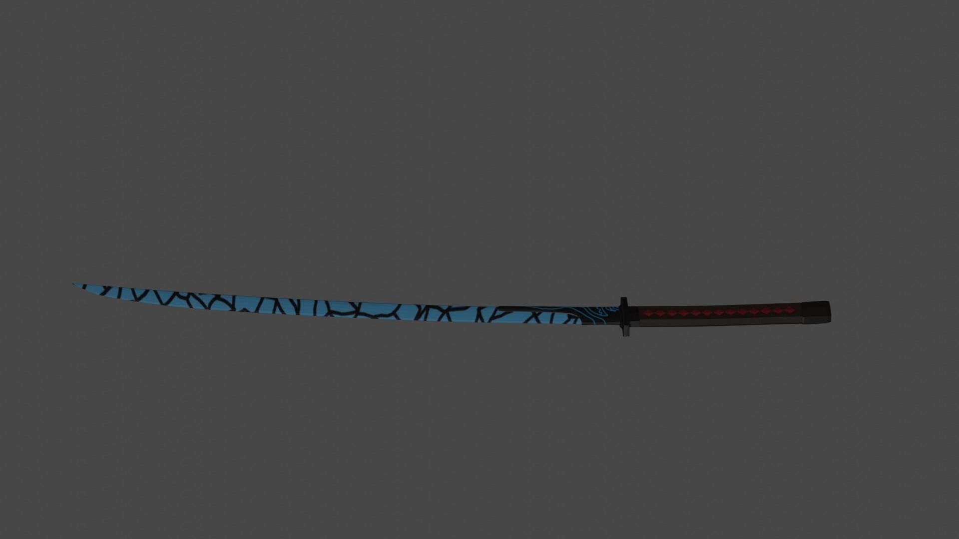 3D model Thousand Edge Demon Sword VR / AR / low-poly | CGTrader