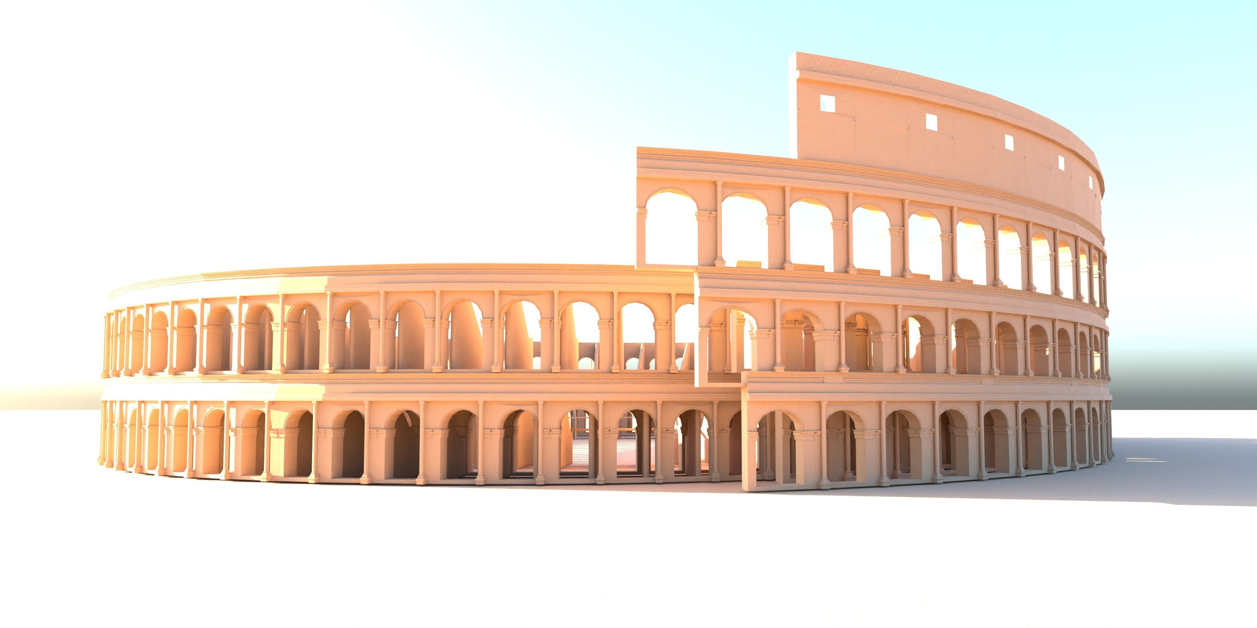 Coliseum 3D Model 3D model | CGTrader