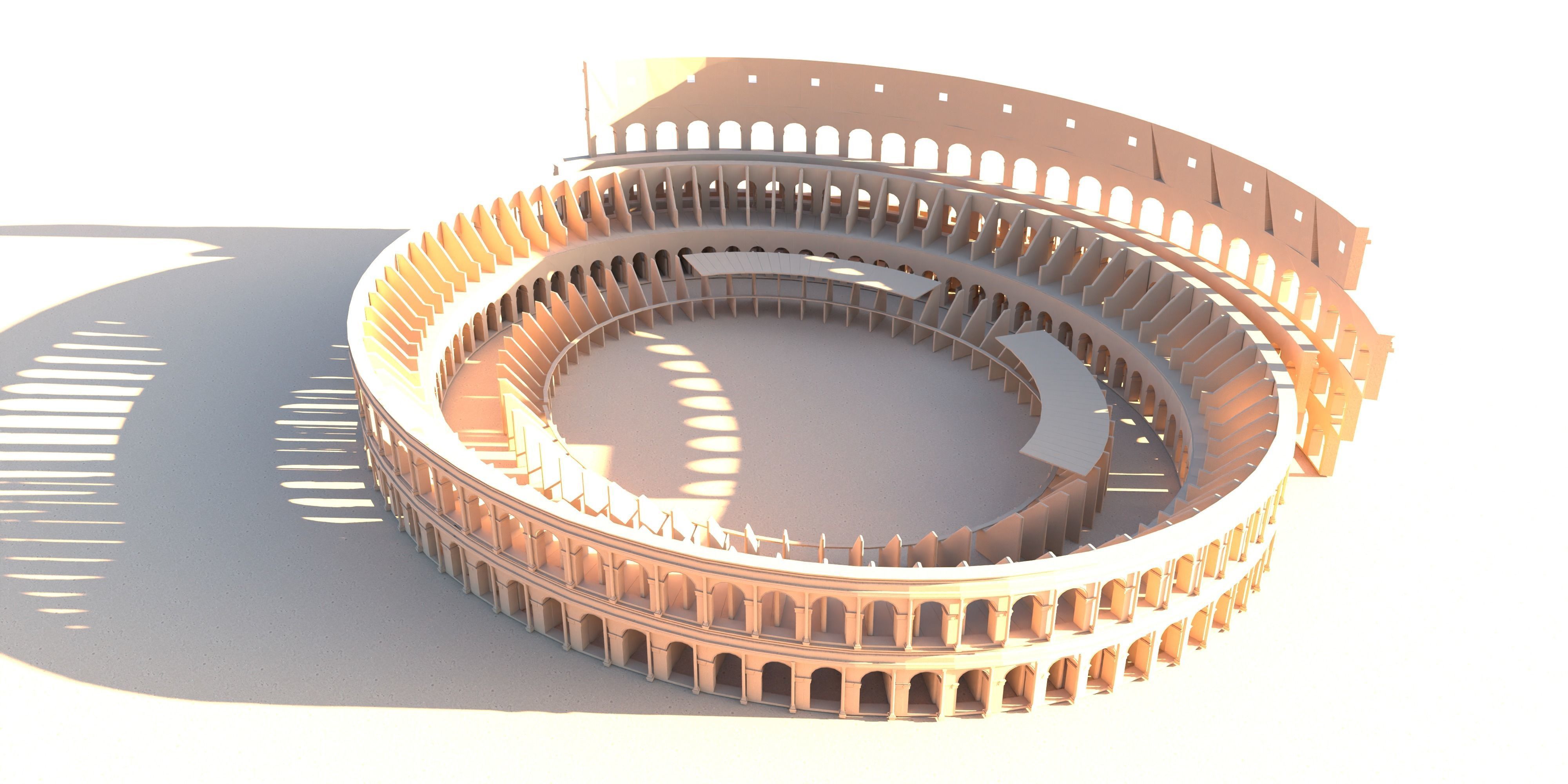 Coliseum 3D Model 3D model | CGTrader