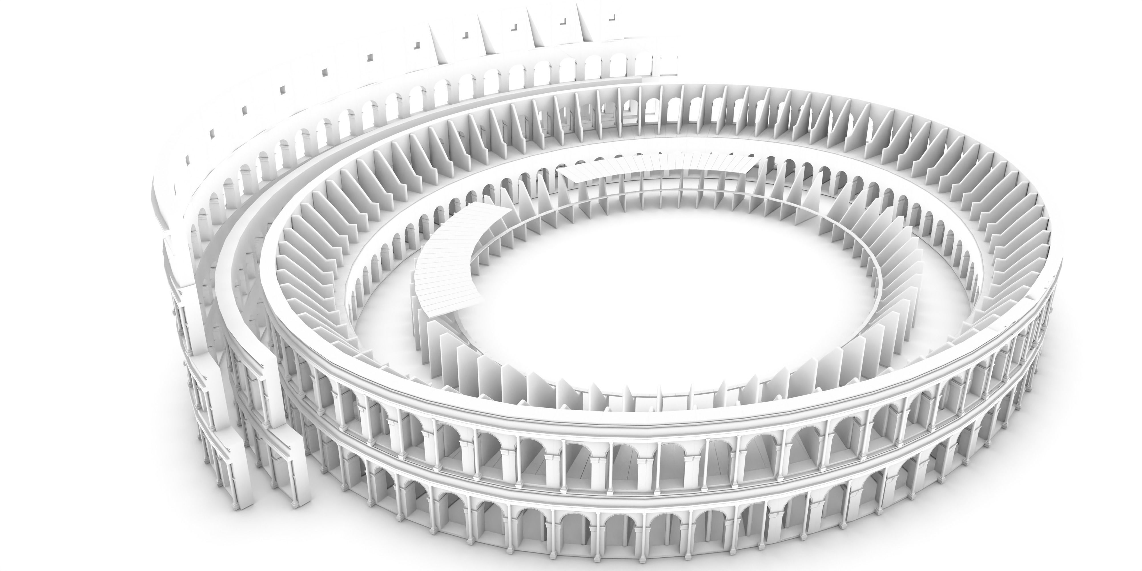 Coliseum 3D Model 3D model | CGTrader