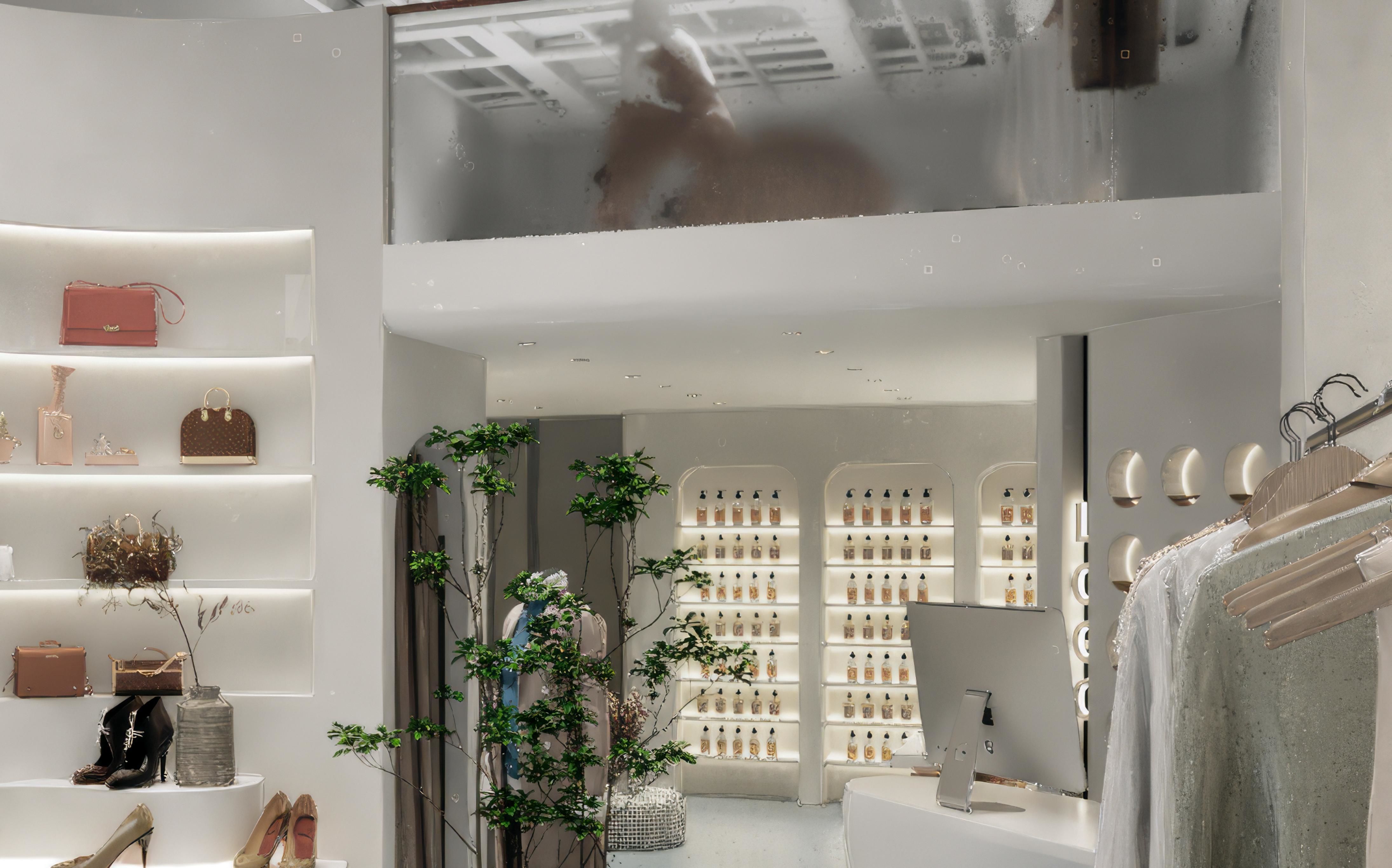 Modern shop Clothes 3D model | CGTrader