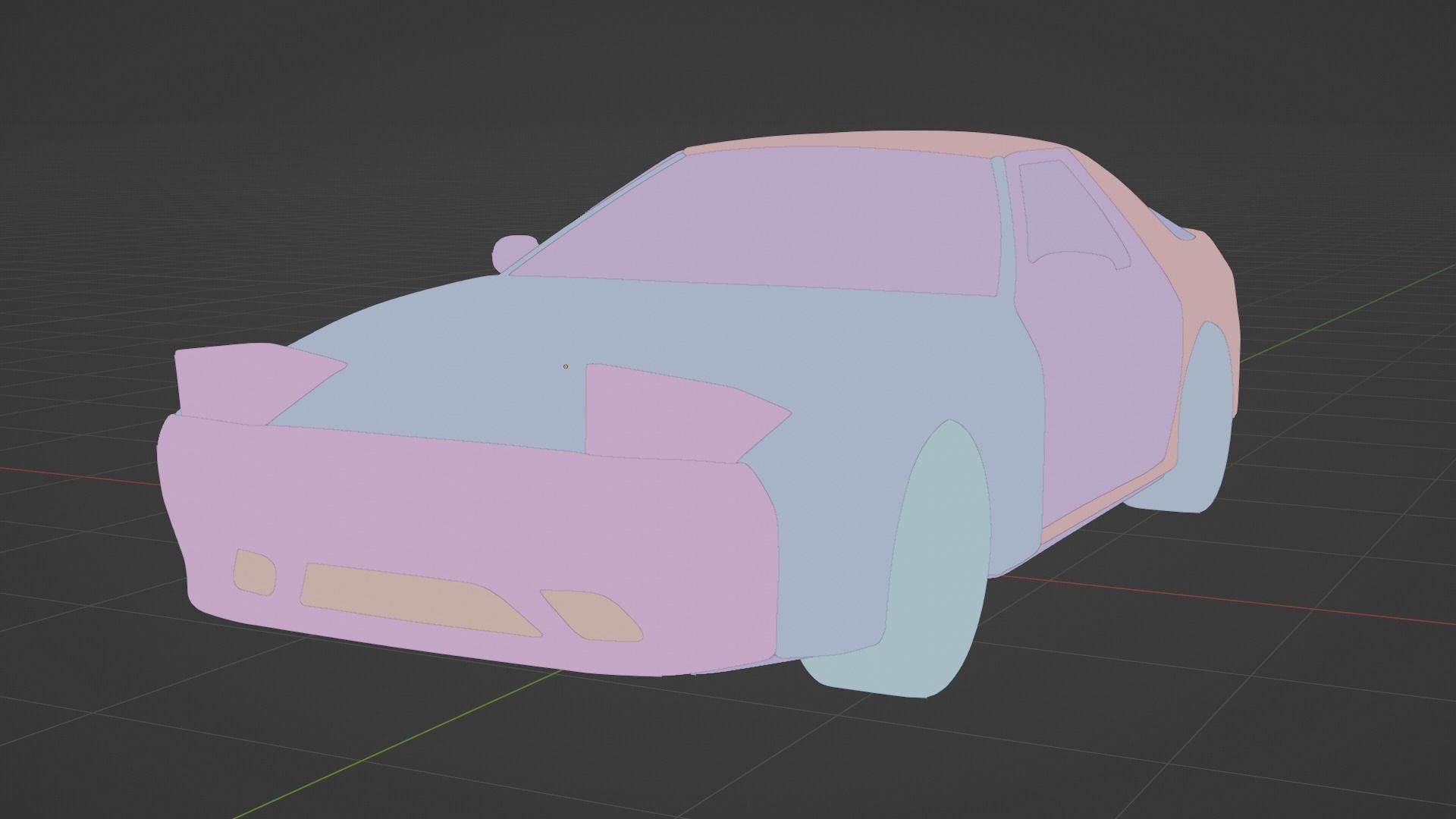 3D model Mazda RX7 FC3S VR / AR / low-poly | CGTrader