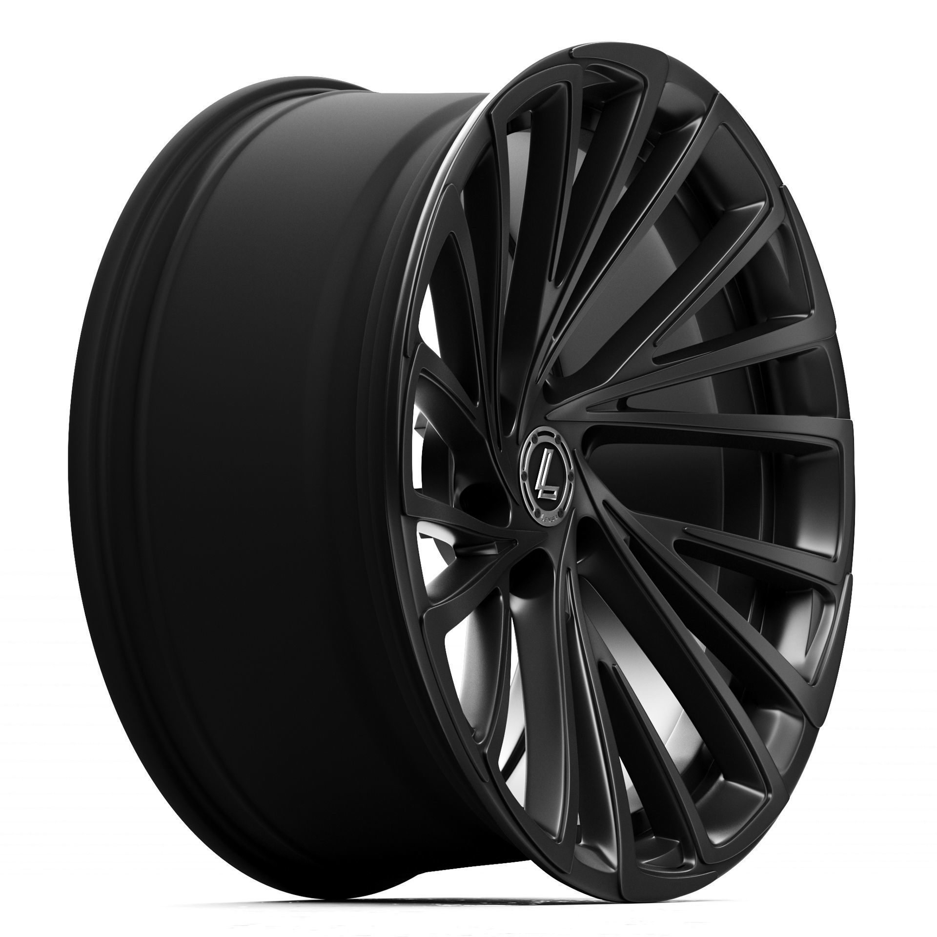Lenso Black Angel Rim 3D Model 3D model | CGTrader