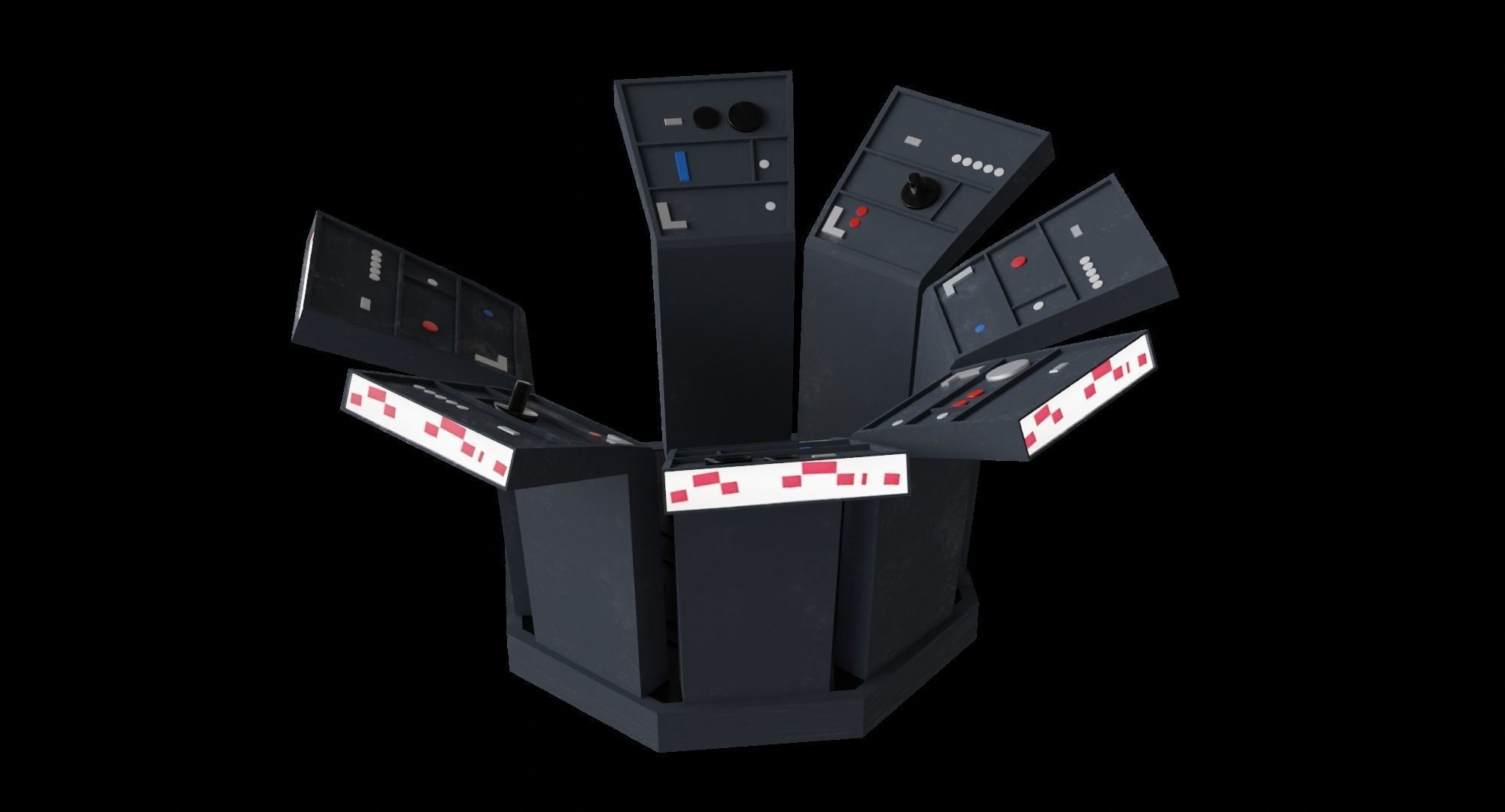 3D model Imperial Console Death Star Star Destroyer VR / AR / low-poly ...