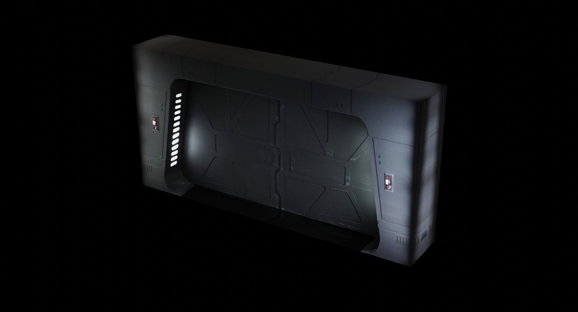 3D model Star Wars Imperial Door VR / AR / low-poly | CGTrader