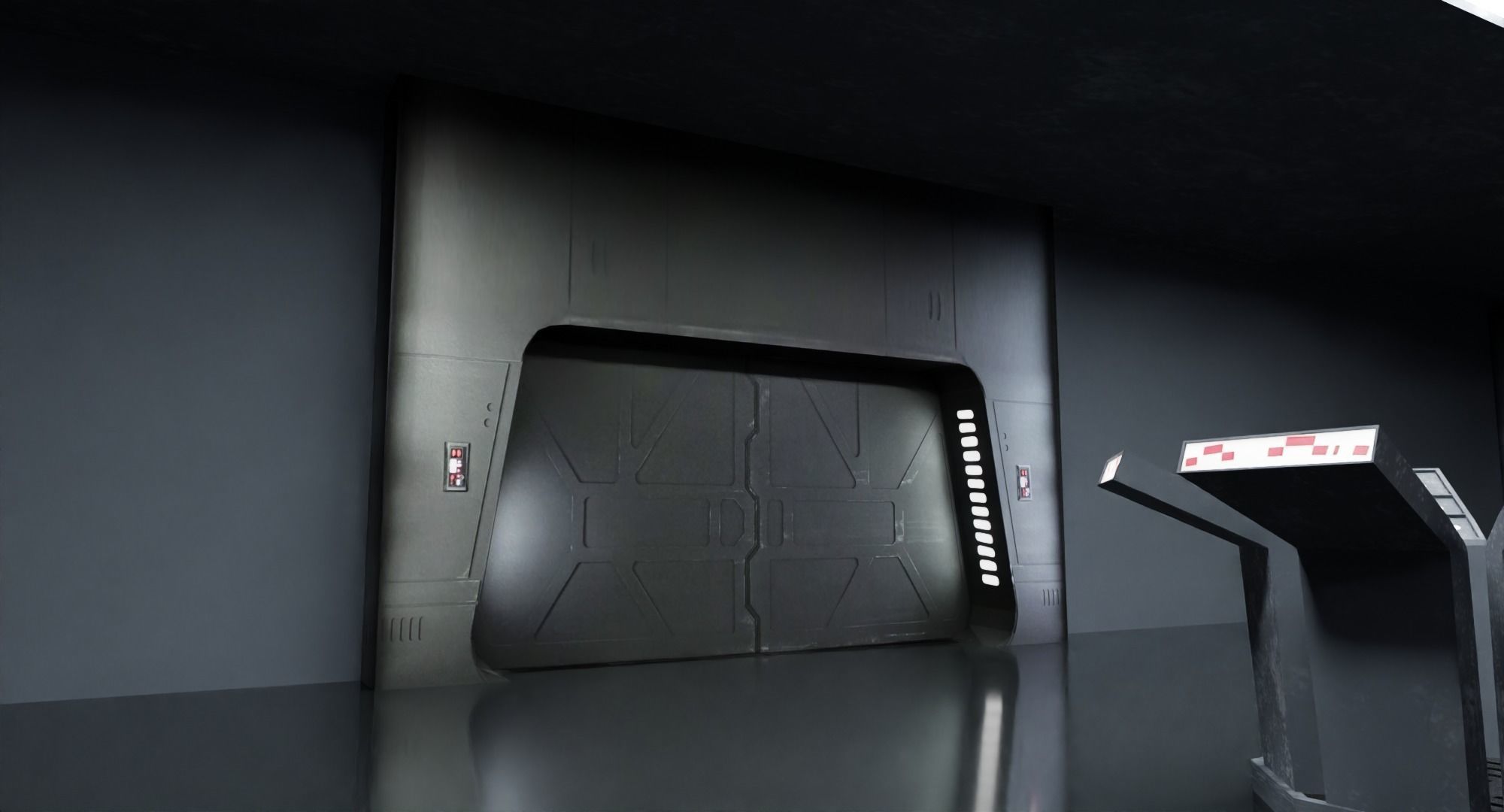 3D model Star Destroyer Bridge - Star Wars VR / AR / low-poly | CGTrader