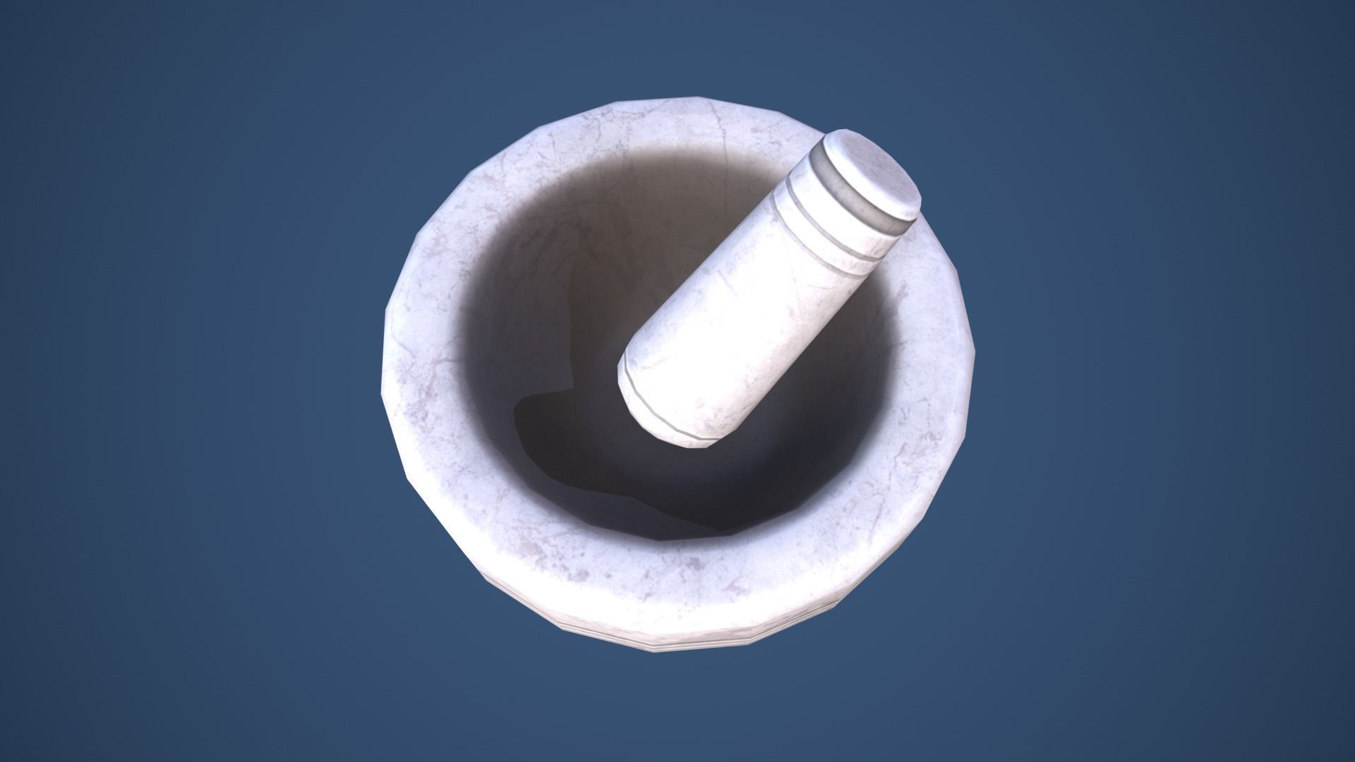 3D model Stylized Mortar and Pestle VR / AR / low-poly | CGTrader