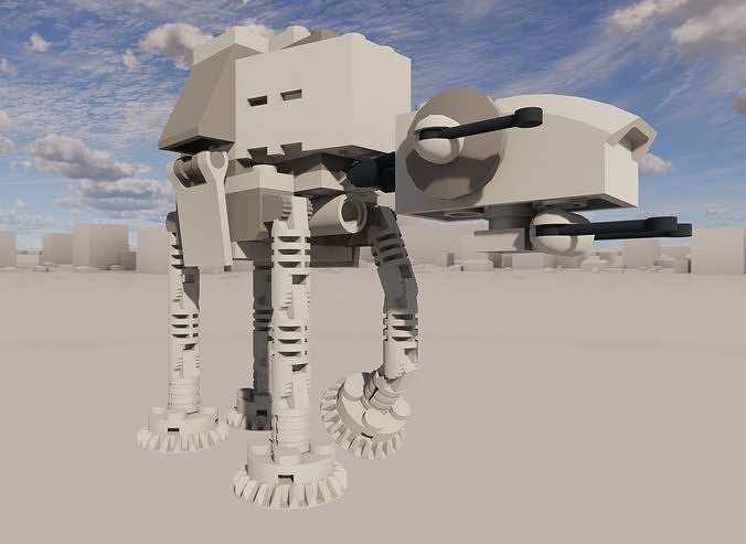 STAR WARS MINI AT-AT 3D model | CGTrader
