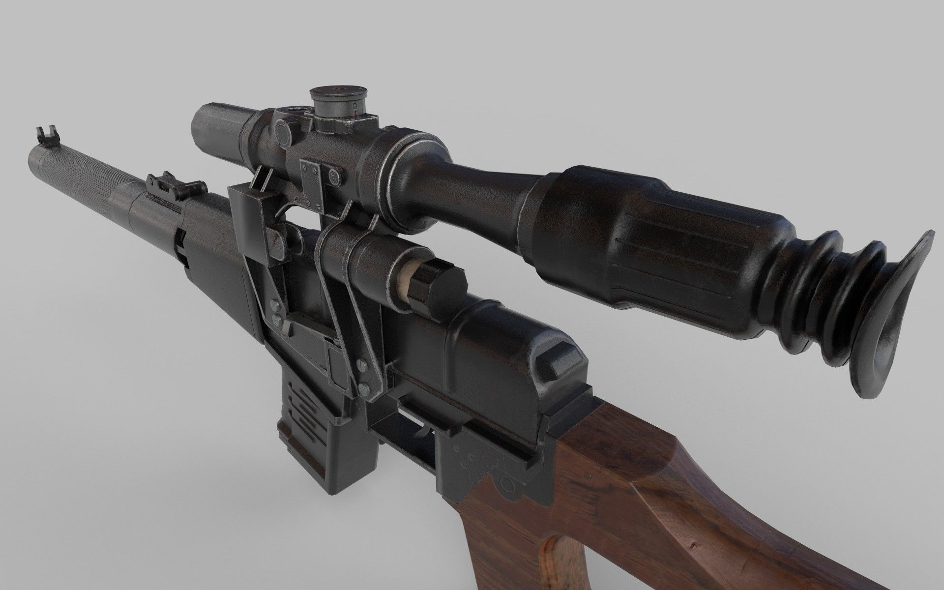3D model VSS Vintorez Rifle VR / AR / low-poly | CGTrader