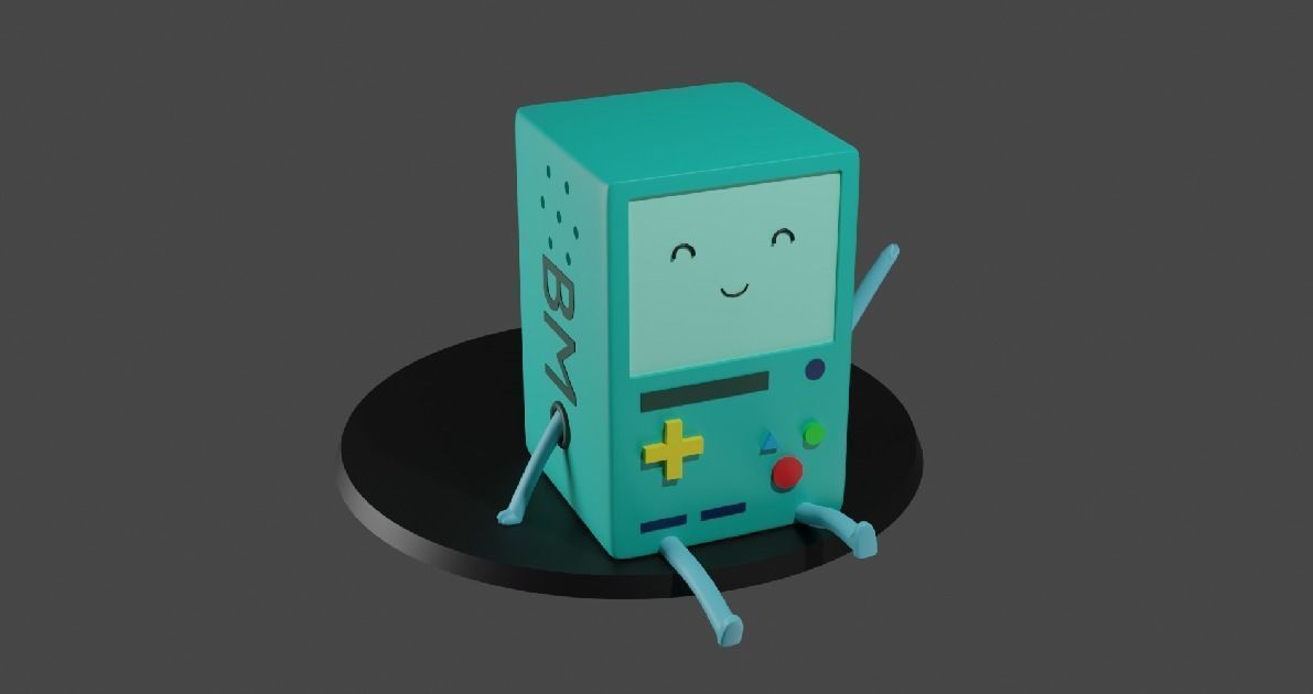 BMO from adventure time 3D model | CGTrader