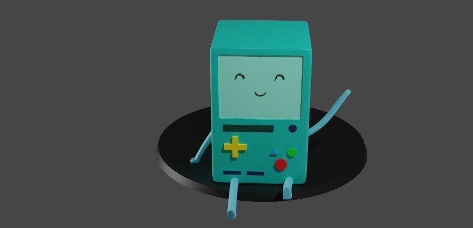 BMO from adventure time 3D model | CGTrader