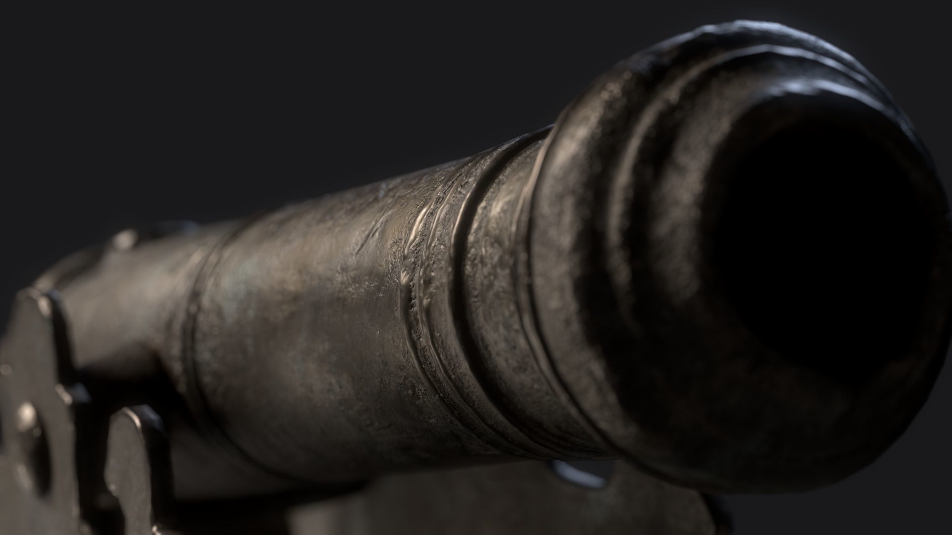 3D model Medieval Artillery Gun VR / AR / low-poly | CGTrader