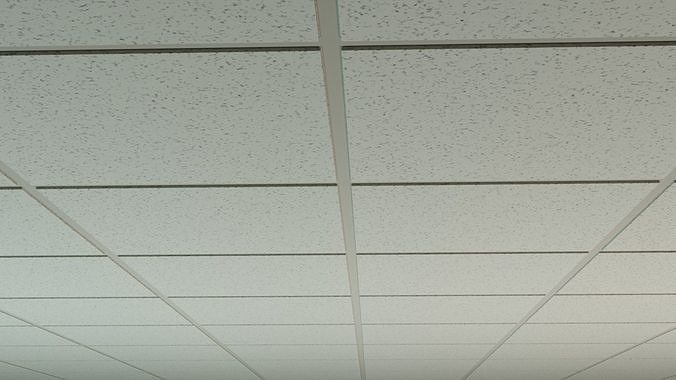 3D model Drop Ceiling Grid Array VR / AR / low-poly | CGTrader