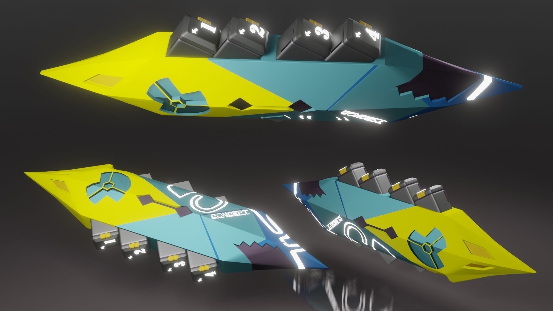 Sci fi prop 3D model | CGTrader