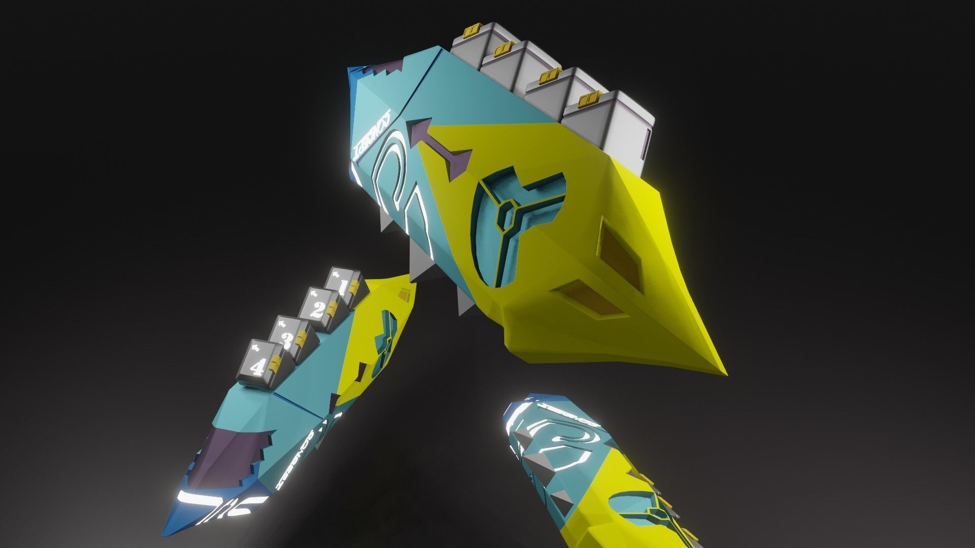 Sci fi prop 3D model | CGTrader