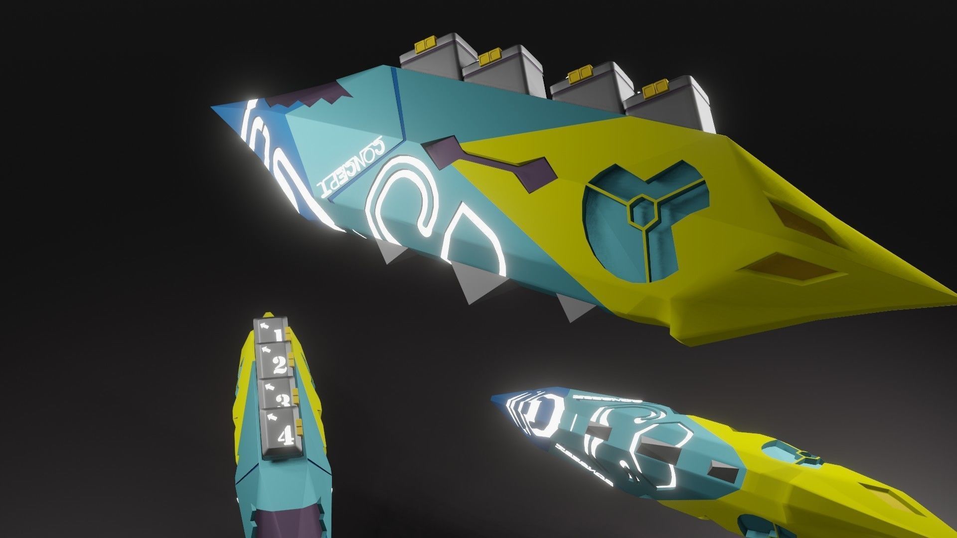 Sci fi prop 3D model | CGTrader