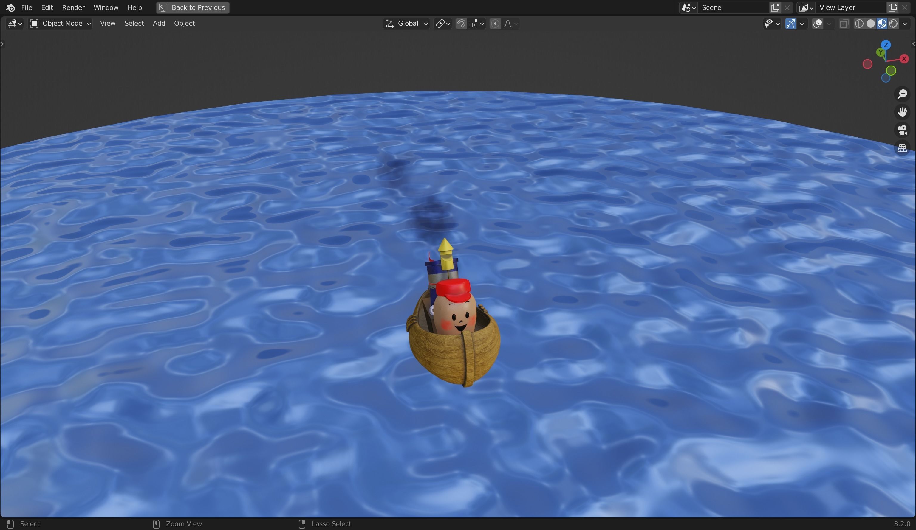 Little Toot 3D Model Base on 1939 children picture book 3D model | CGTrader