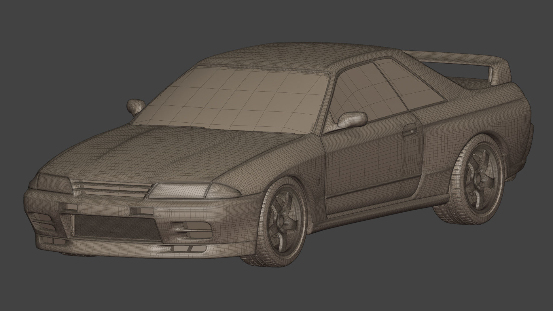 Nissan Skyline GTR R32 3D model | CGTrader