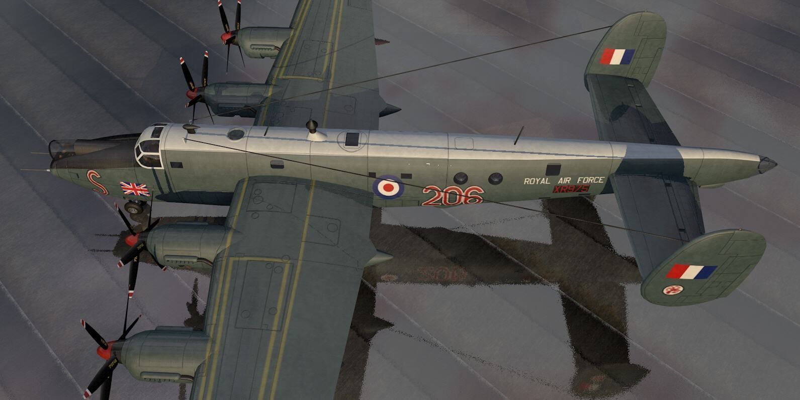 Avro 716 Shackleton MR3 3D model | CGTrader
