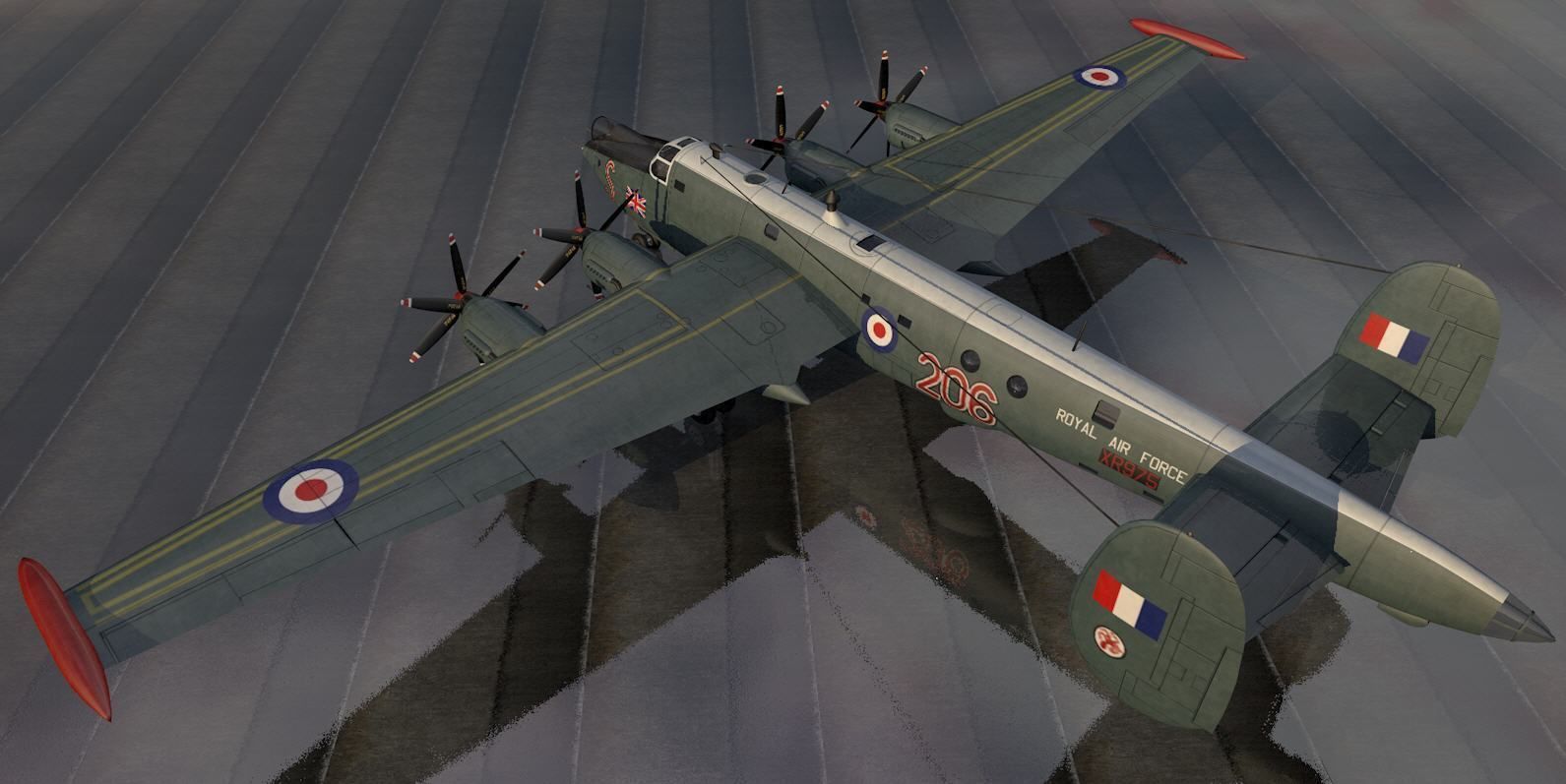 Avro 716 Shackleton MR3 3D model | CGTrader