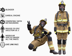 Firefighter 3D Models | CGTrader