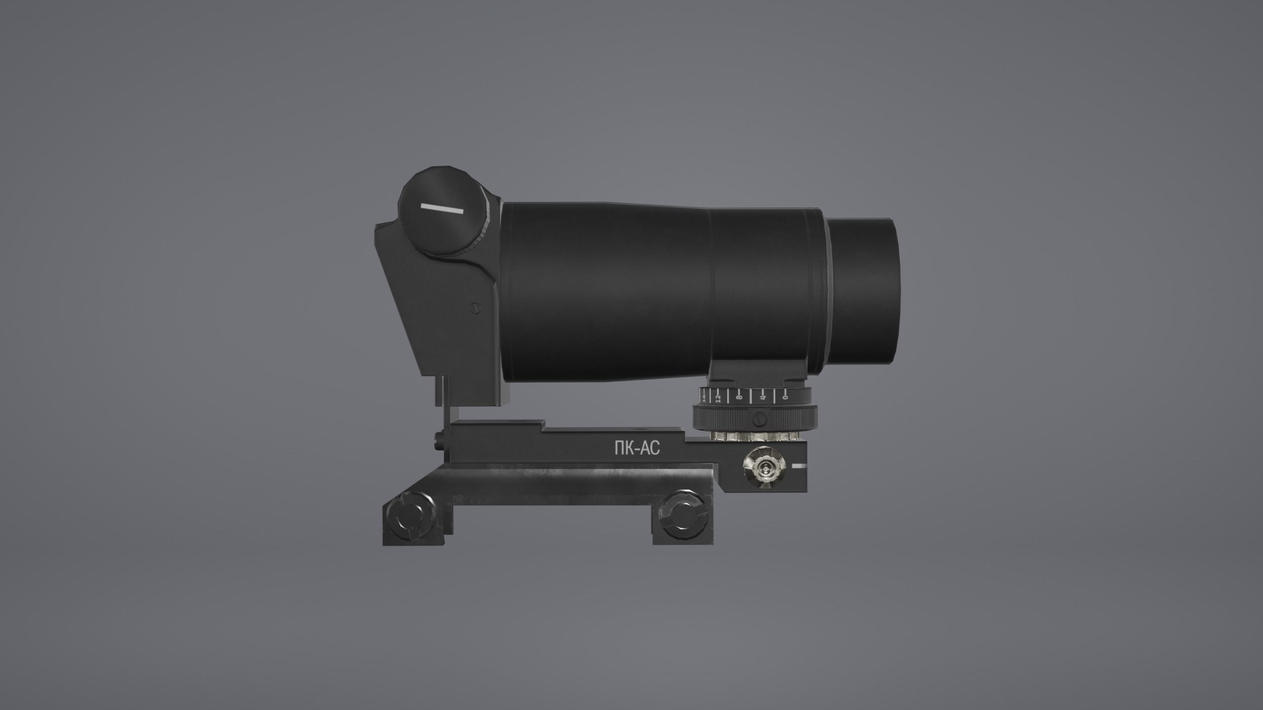 3D model PK-AS Russian Optic VR / AR / low-poly | CGTrader