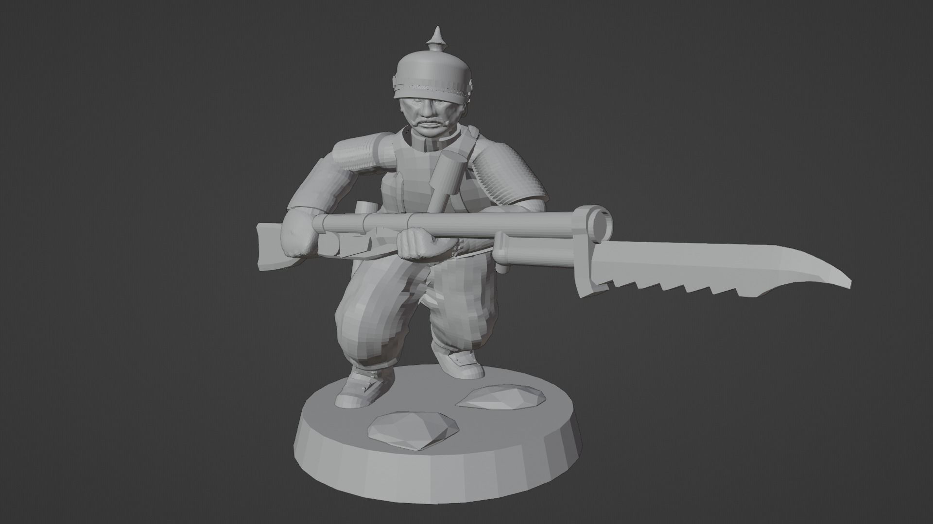 Prussian Space Grenadier Infantry Squad 3D model 3D printable | CGTrader