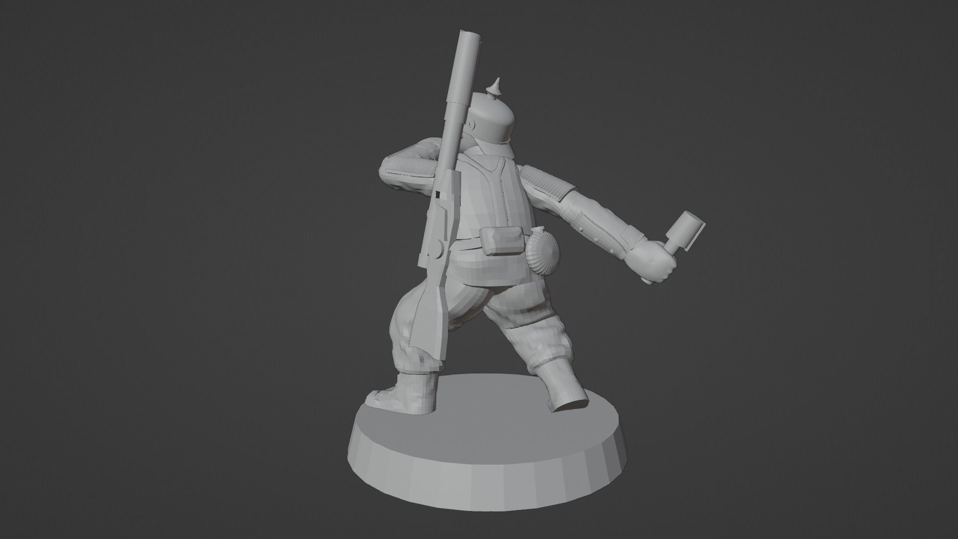 Prussian Space Grenadier Infantry Squad 3D model 3D printable | CGTrader