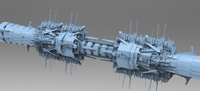 Plasma Tower charged 2 3D model | CGTrader