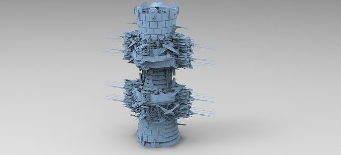 Plasma Tower generator 3D model | CGTrader