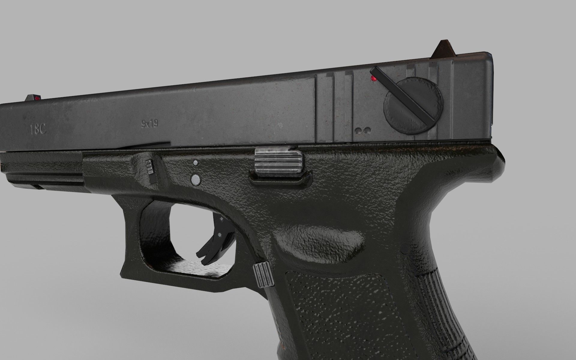 3D model Glock 18C Gun VR / AR / low-poly | CGTrader