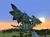Green Dragon Minecarft Schematic free VR / AR / low-poly 3D model ...