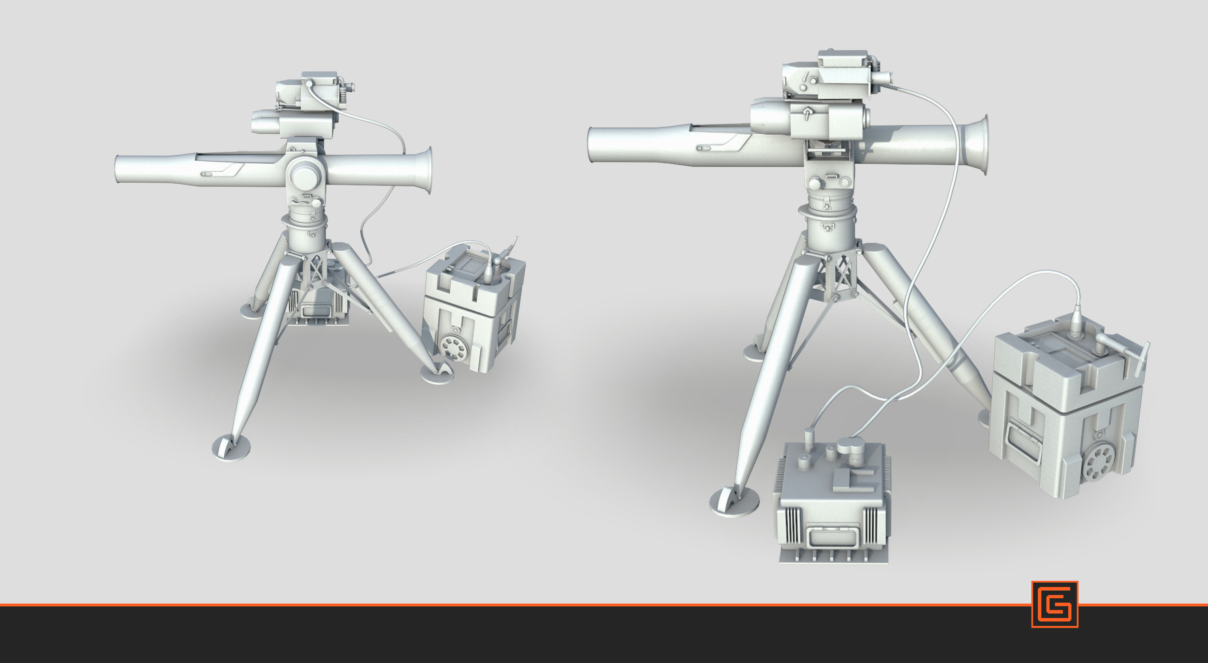 3D model TOW-ATGM VR / AR / low-poly | CGTrader