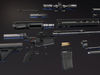 3D model HK417a1 Battle Rifle VR / AR / low-poly | CGTrader
