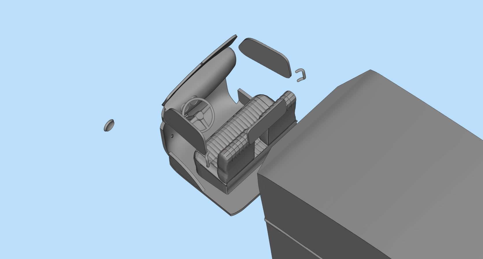 Printable Body Truck 41 46 Coe Jeepers Creepers STL file 3D model 3D ...