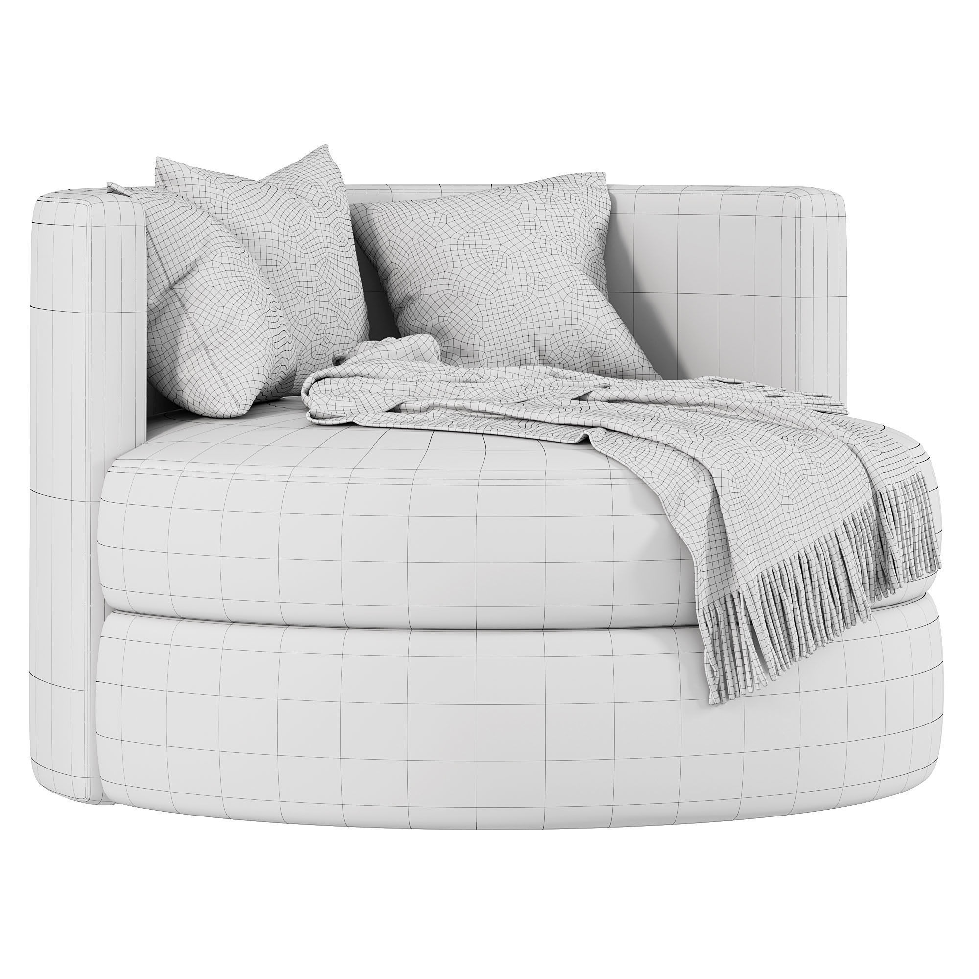 Winona Daybed By Cazarina 3D model | CGTrader