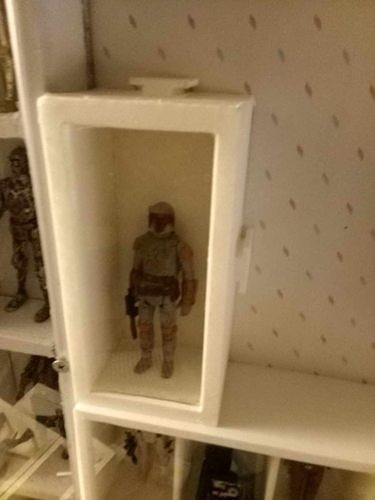 Single Interlocking Display Case w window by Nozboxez 3D model 3D ...