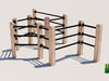 3D model Wood Railings RailClone VR / AR / low-poly | CGTrader