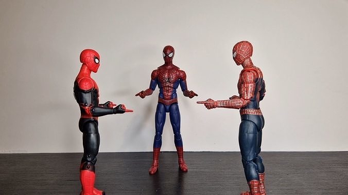 Marvel Legends Spider-Man Pointing Hands 3D model 3D printable | CGTrader