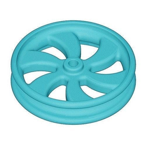 Plastic Wheel Rim 3D model | CGTrader