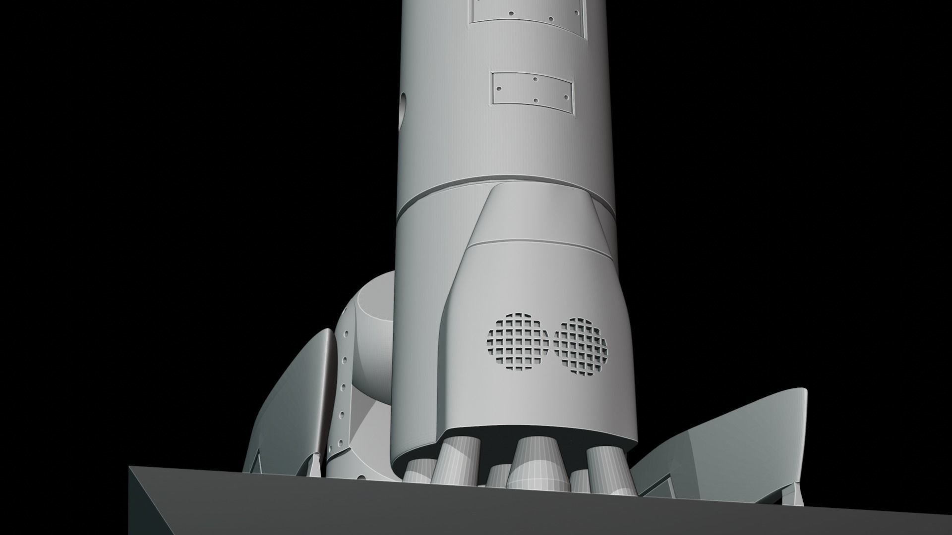 Aselsan Aselpod Targeting Pod 3D printable 3D model 3D printable | CGTrader