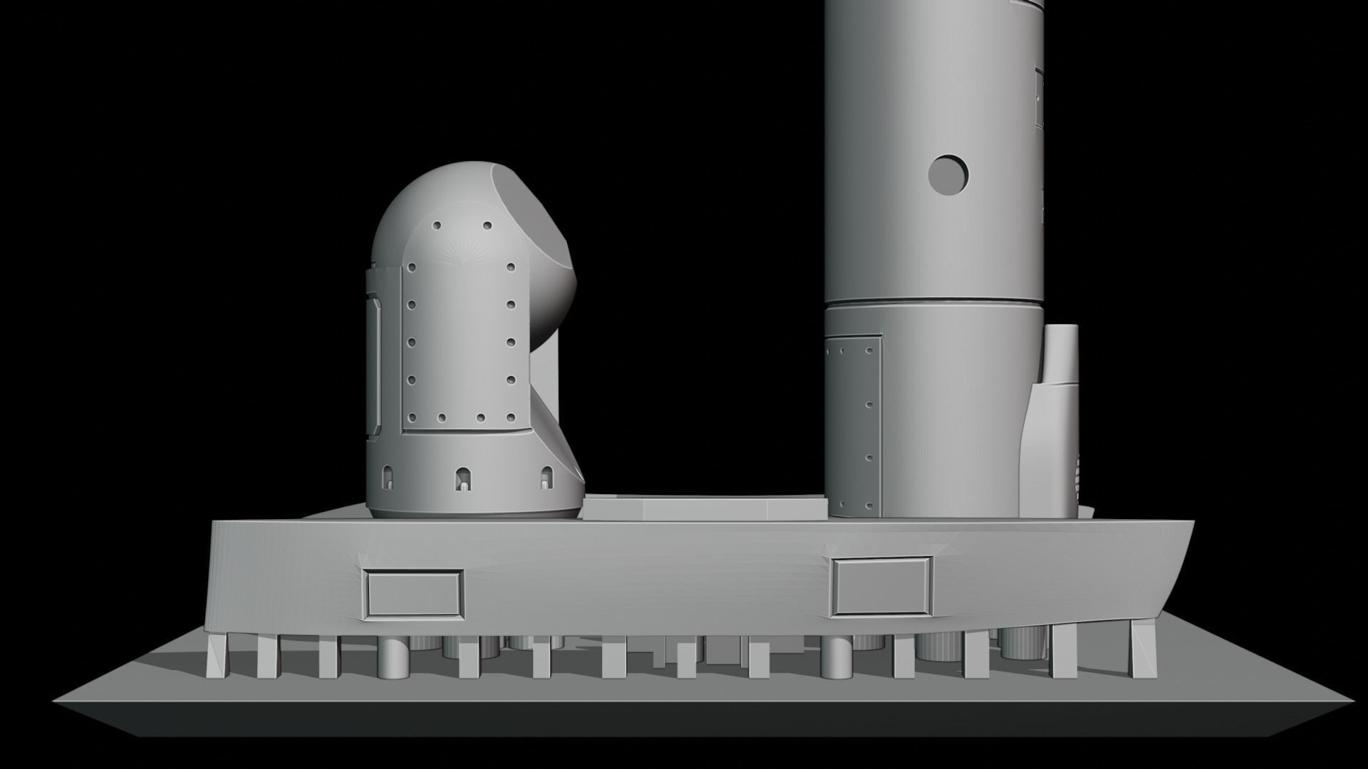 Aselsan Aselpod Targeting Pod 3D printable 3D model 3D printable | CGTrader