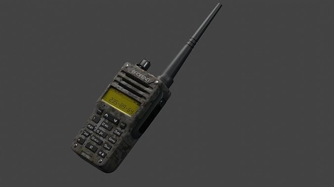 3D model Walkie Talkie 3D Model VR / AR / low-poly | CGTrader
