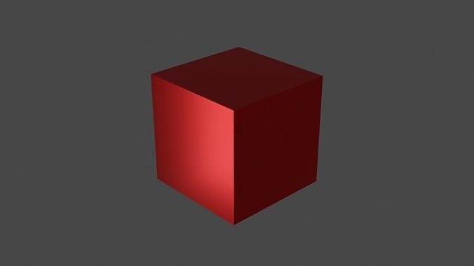 Red Metal Cube free Texture | CGTrader