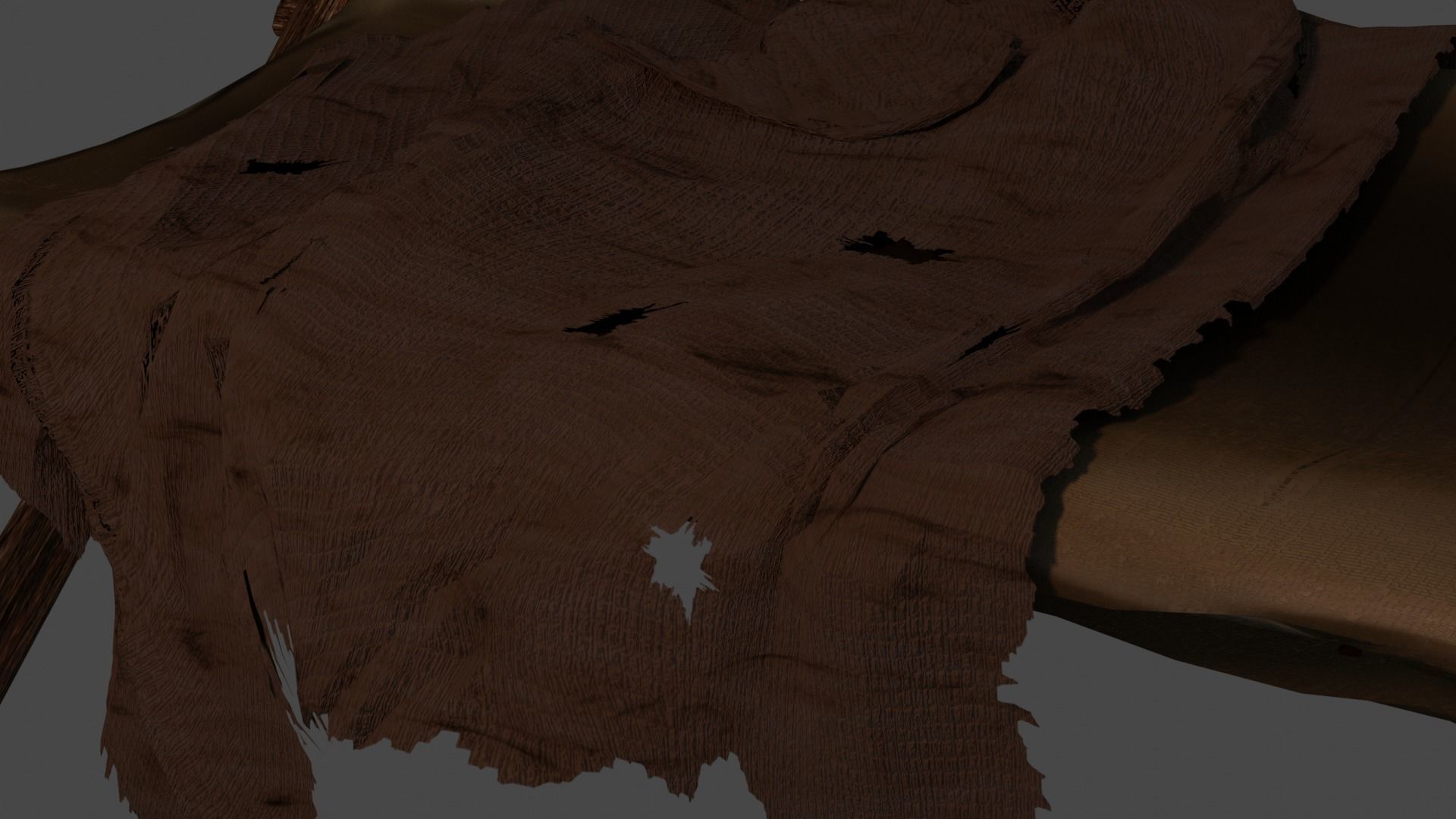 3D model medieval peasants cot the shrek collection VR / AR / low-poly ...