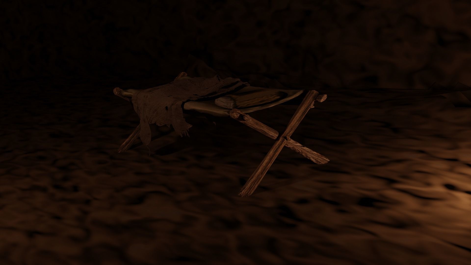 3D model medieval peasants cot the shrek collection VR / AR / low-poly ...